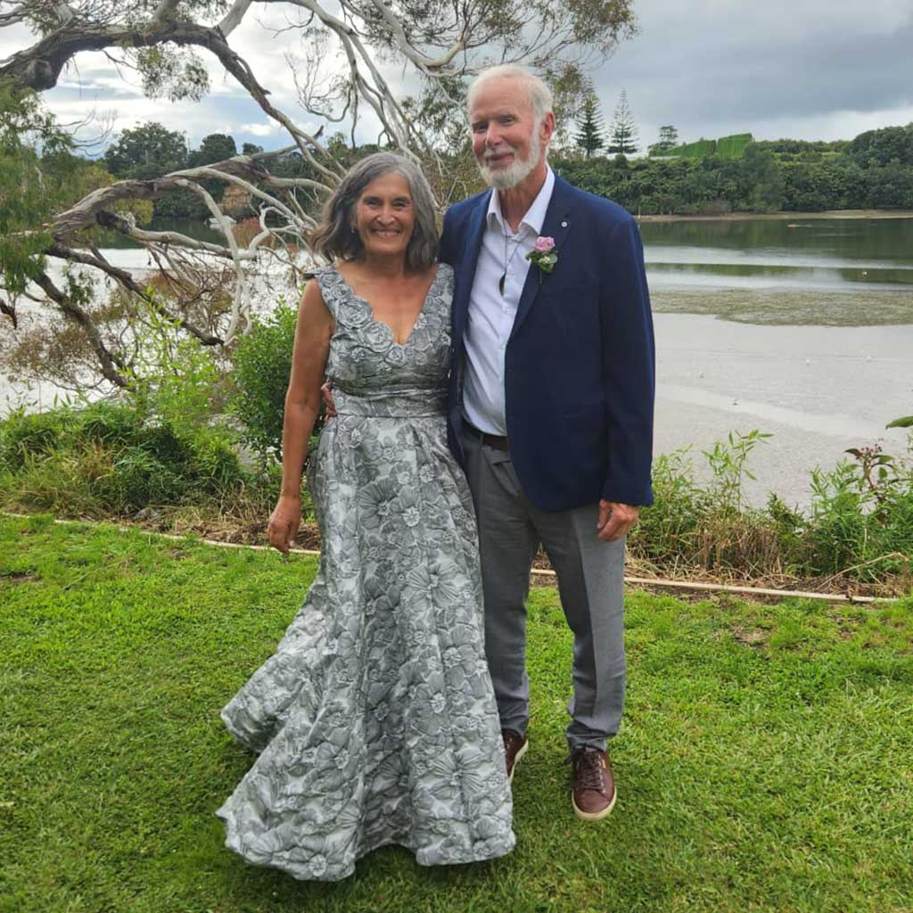 Lovely Lesley Wed In Our Baby Didion Dress – Annah Stretton
