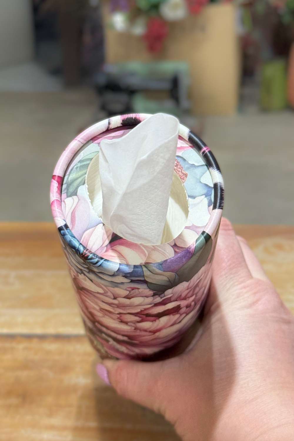 Tissue Cylinder 3 Pack - Wild Petals | Car & Home Fits In Your Cup ...